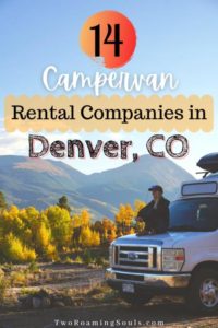 Camper Van Rentals In Denver Colorado Ultimate Guide - tworoamingsouls