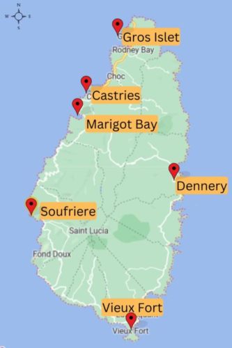Where To Stay in St. Lucia Ultimate Guide (Which Side Of The Island Is ...