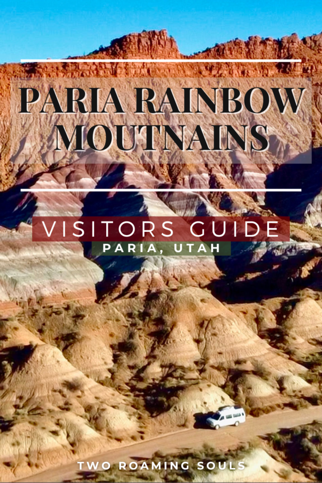 Paria Rainbow Mountains in Utah (Visit The Old Townsite) - Two Roaming ...