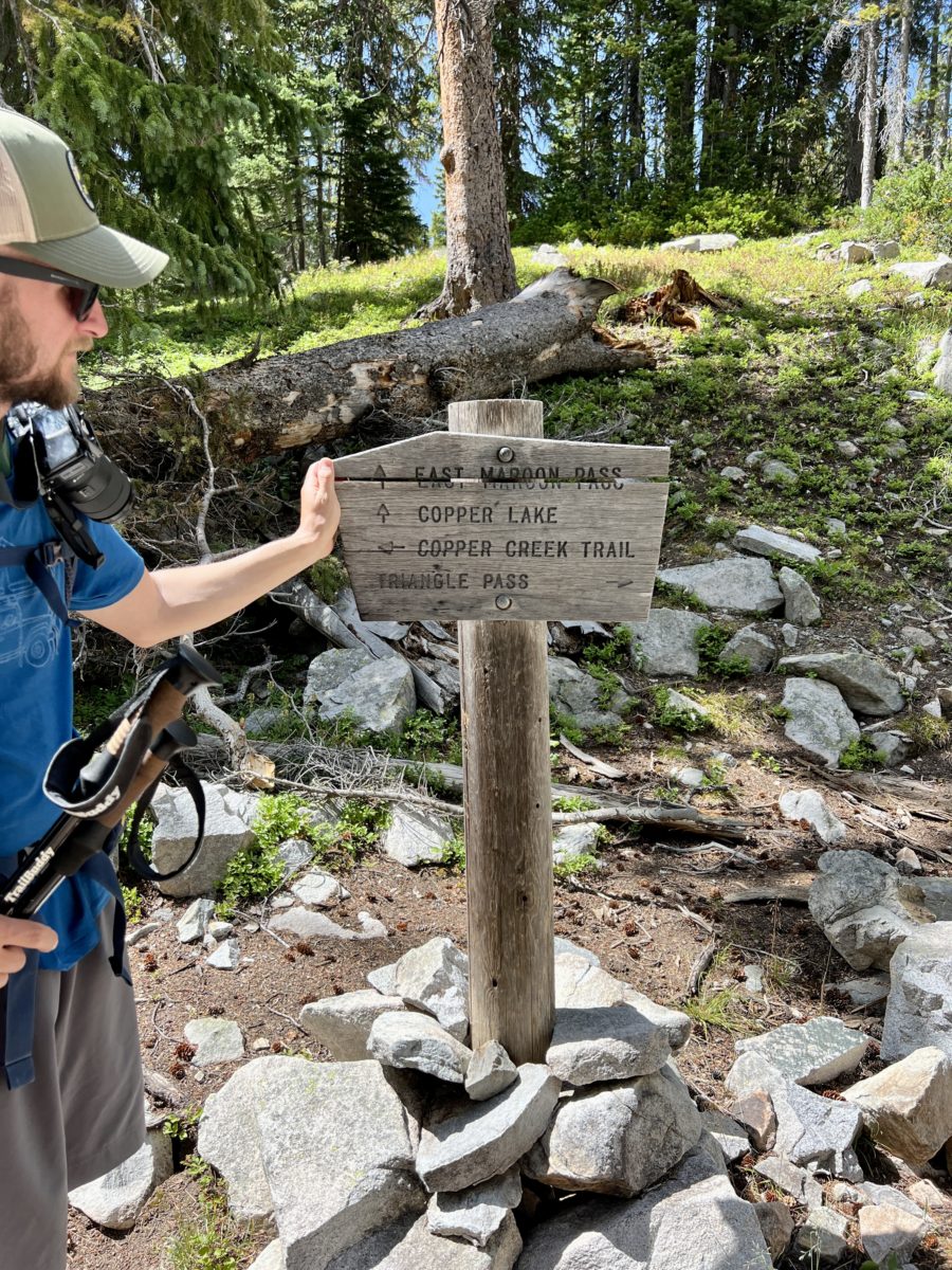 Triangle Pass Colorado Hikers Guide (Crested Butte or Aspen Route ...