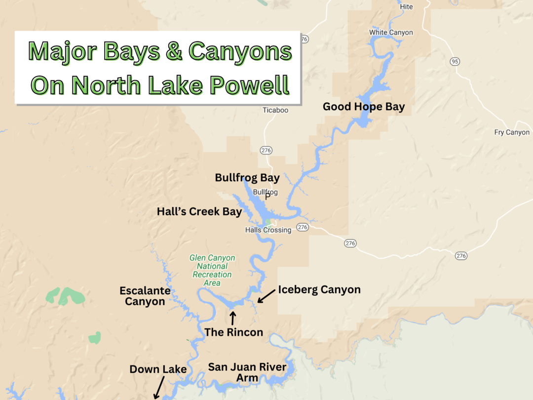 Lake Powell Houseboat Trip Itinerary & Navigating The Lake (Part 3 ...